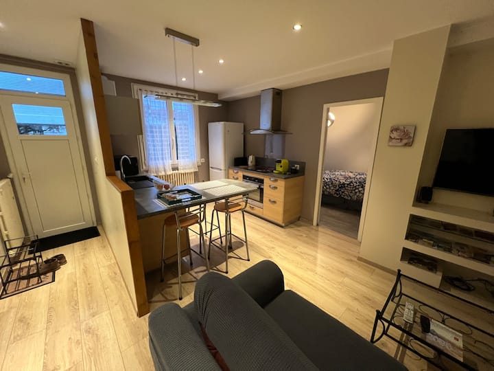Appartement Calme 45m², Parking, Cv/gare Proches - Aurillac