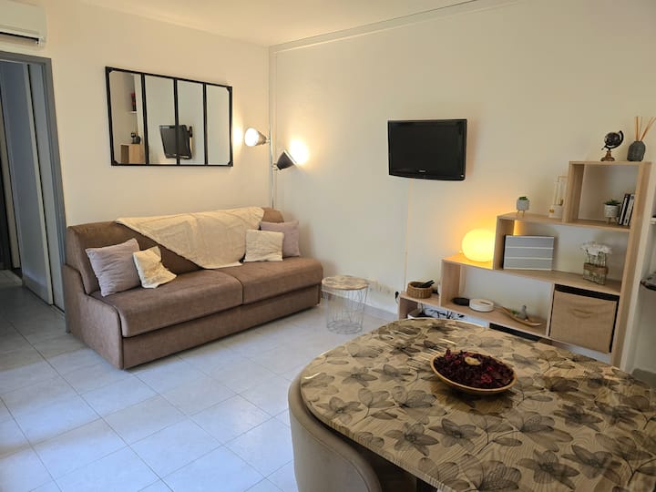 Appartement Climatisé + Patio Et Parking Privé - Beaulieu-sur-Mer