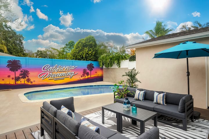 Lux Coastal Dream: Heated Pool Near Beach/disney - Long Beach, CA