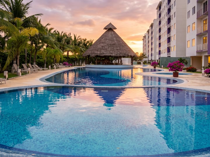 Beautiful Condo In Private Subdivision | 3 Bedrooms 2 Bathrooms - Cancún