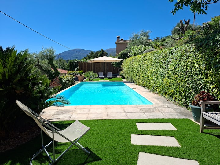 Villa 10 Pers Avec Piscine Calme & Centre à Pied - Vence
