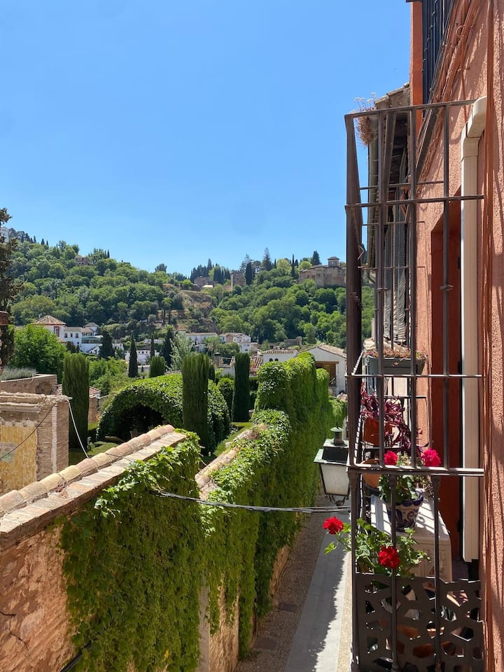 Albaicin, Balcon Vistas A Alhambra,cama Xxl, A/c - Granada