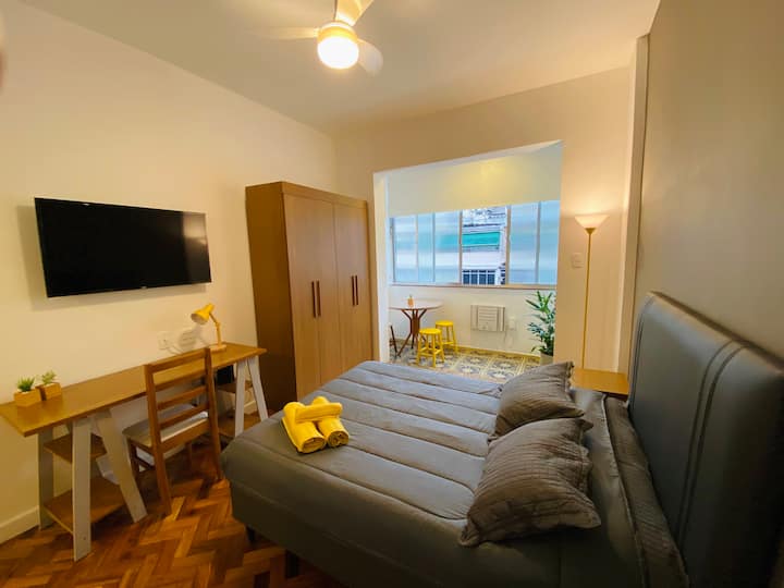 Apartamento Boutique Com Tudo O Que Você Precisa! - Rio de Janeiro