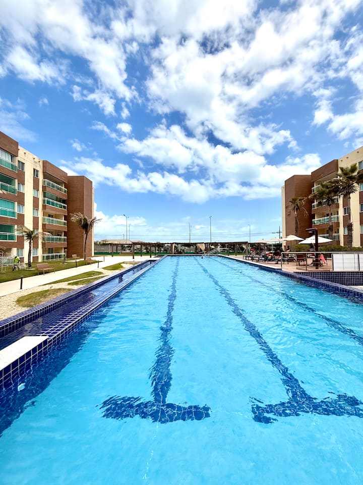 Apartamento Frente Mar - Vg Fun 03 Quartos - Fortaleza