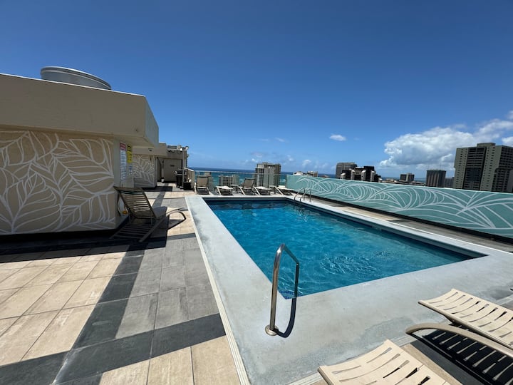 Beautiful Unit, Waikiki(2 Bed, 2 Bath, 1 Stall) - Hawaï