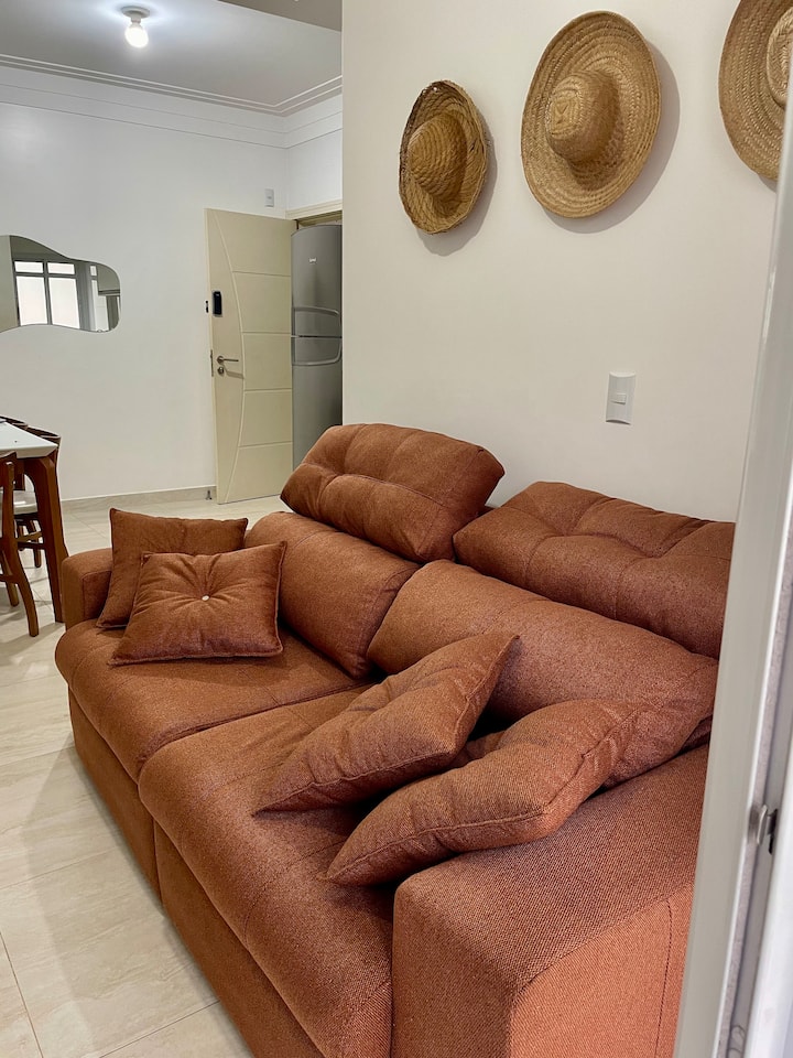 Apartamento Aconchegante (2 Quartos) 250m Do Mar - Governador Celso Ramos
