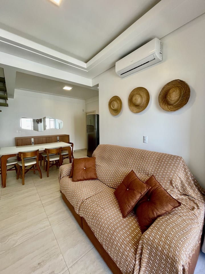 Apartamento Aconchegante (2 Quartos) 250m Do Mar - Governador Celso Ramos