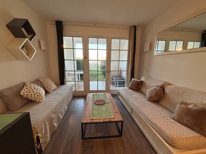 Vue Mer. Rés Calme Avec Piscine, Tennis, Jardin - Hendaye