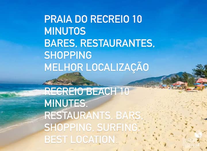 Recreio Beach 500mb Garagem Melhor Localização - Recreio