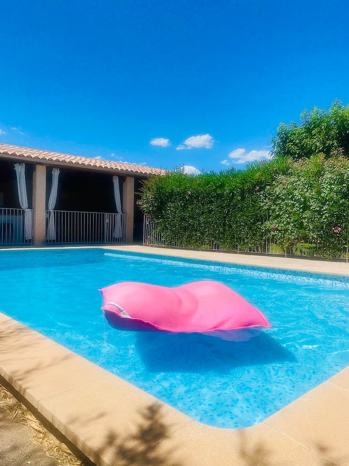Grande Maison Piscine Et Jardin Clos En Provence - Oraison