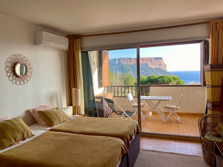 Vue Magique, Clim, Piscine, Et Parking Privé - Cassis