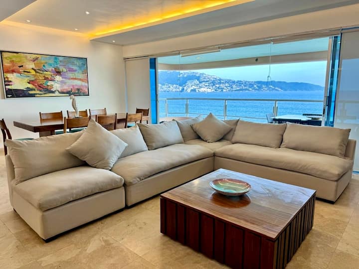 Rento Hermoso Departamento En Acapulco Con Playa - Acapulco