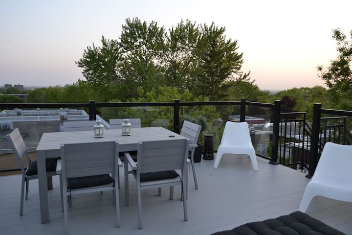 Bestofmtl-5bed-2wc-ac-car-rooftop-gym-housekeeping - Montreal