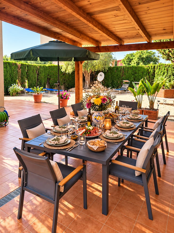 Soleil, Famille & Amis: Plage, Piscine Et Jardin - Santa Pola