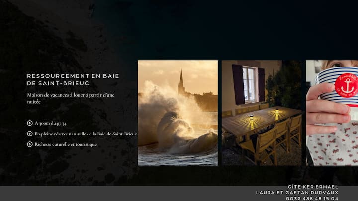 Cottage 7 A 9 Persone Nella Baia Di Saint Brieuc 200 Metri Dalla Spiaggia! - Bretagna