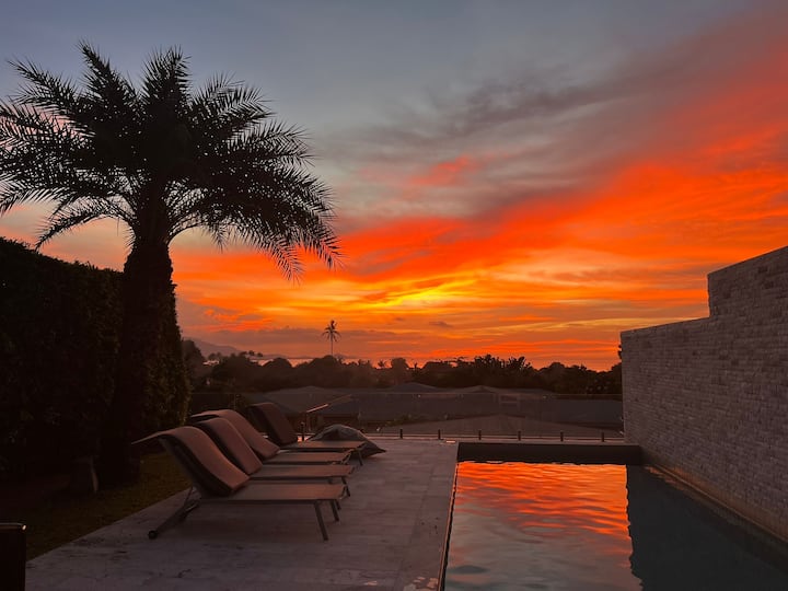 Modern - Villa Nyne (Private Pool With Sea View) - Koh Samui
