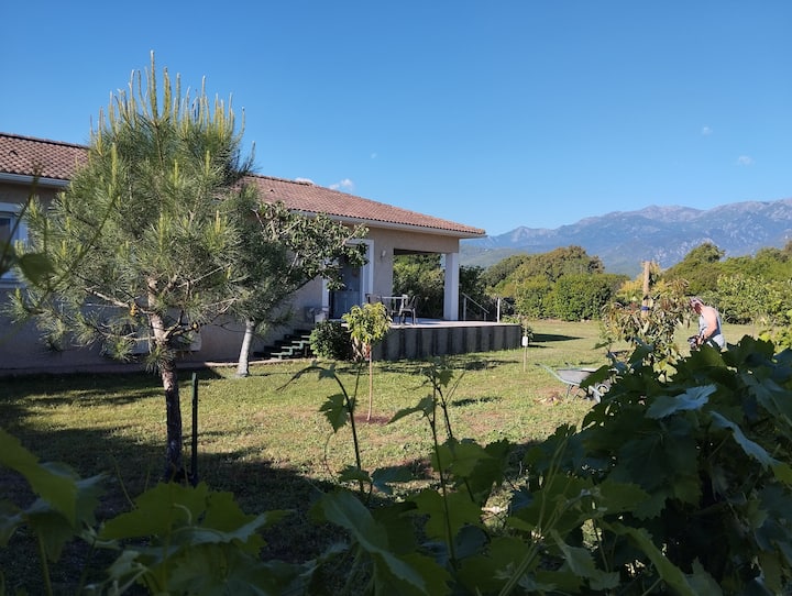 Villa Climatisée 3* à 10mn Mer Et Proche Motagne - Ghisonaccia