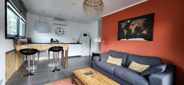 Appartement Rez De Jardin, 5mn Plage, 10mn Bastia - Bastia