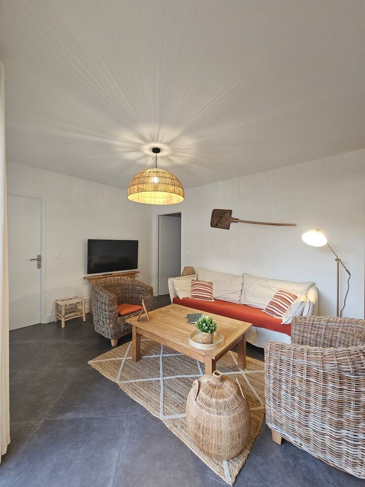Zeitgenössisches Und Neues Haus, In Ruhigem Schwimmbad, Spa, 700m Strände - Tarnos