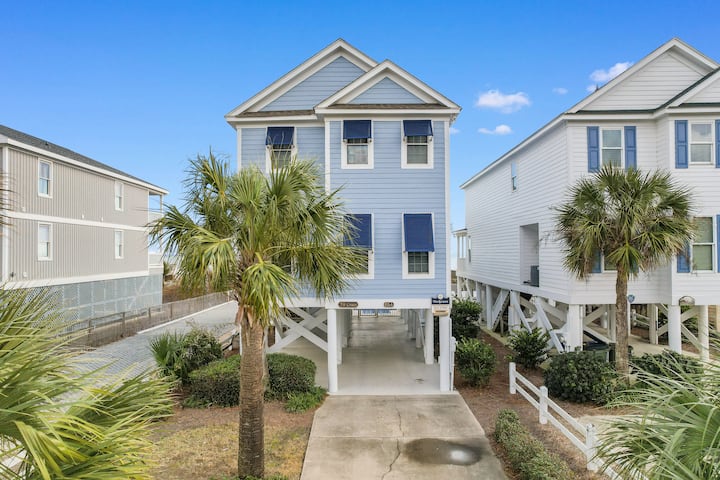 Oceanfront Private Home With Pool - Litchfield Beach, SC