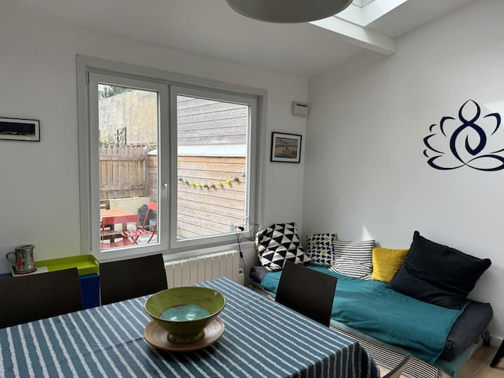 Grand Appartement  Familial Centre à 200m Mer - Wissant