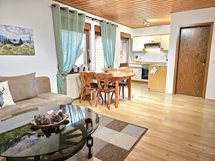 Family Apartment (No. 6) With 2 Bedrooms, Eat-in Kitchen, Bathroom & Balcony - Oberwolfach