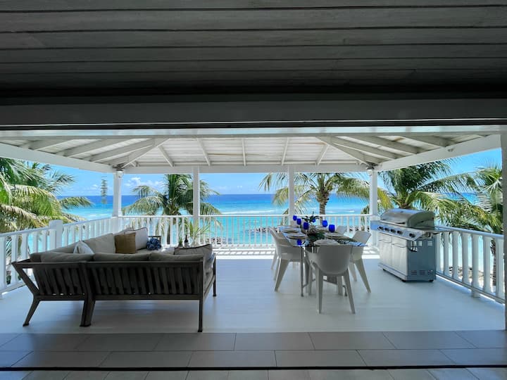 Charleston Beachfront House, Sleeps 6 (Upstairs) - Barbados