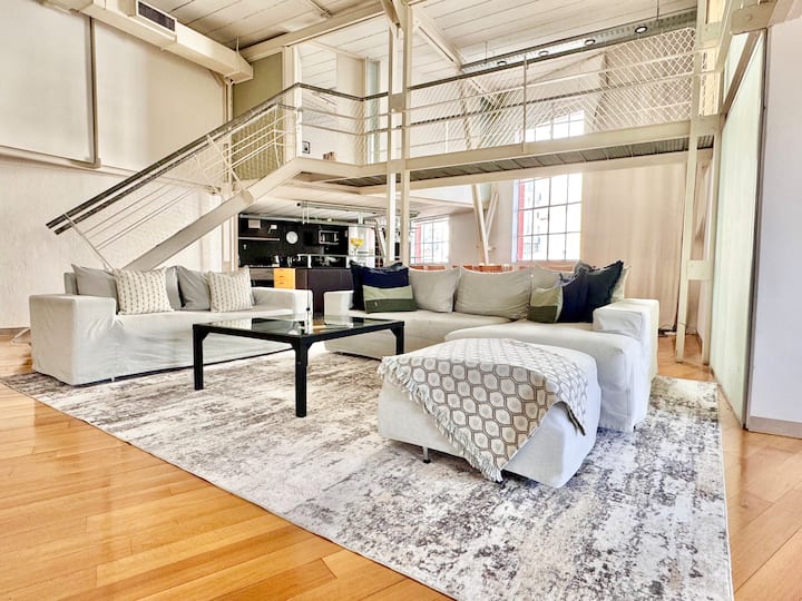 Ny Style Industrial Silos Loft 4 Br+3bt+office - Buenos Aires