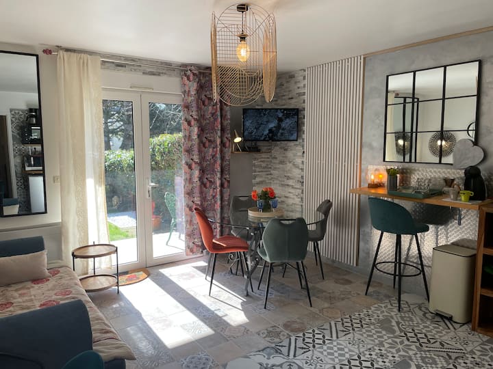 Appartement-jardin, Vélos, Thalasso à 100m - Dinard