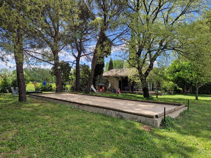 Maison De Vacances En Bord De Rivière - Allègre-les-Fumades