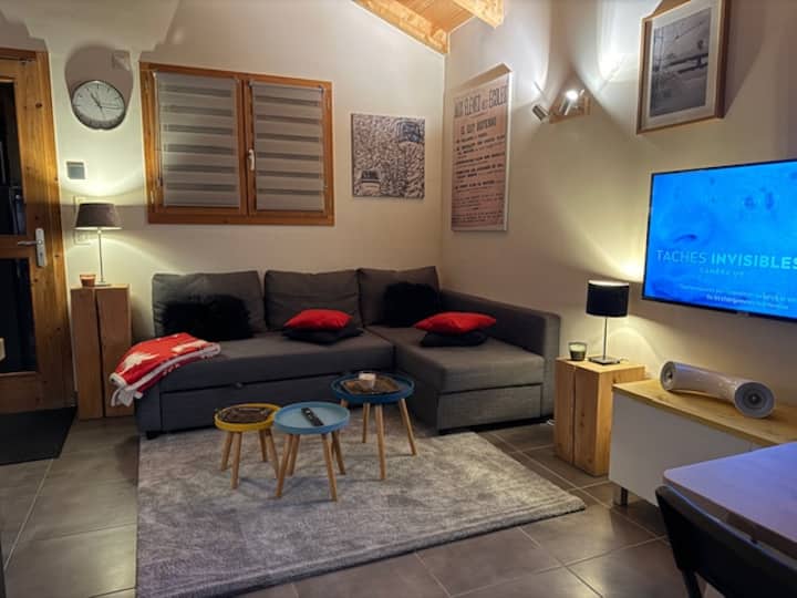 Chaleureux Studio Plein Sud Au Cœur De Bozel ! - La Tania