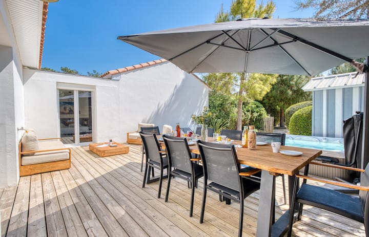 Villa Inde 8 Pers Spa Privatif Domaine Le Sherwood - Notre-Dame-de-Monts