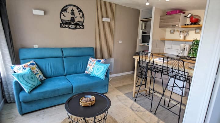 Andiskuizh-t2 Calme 50m Plage Tout à Pied- St Malo - Saint-Malo