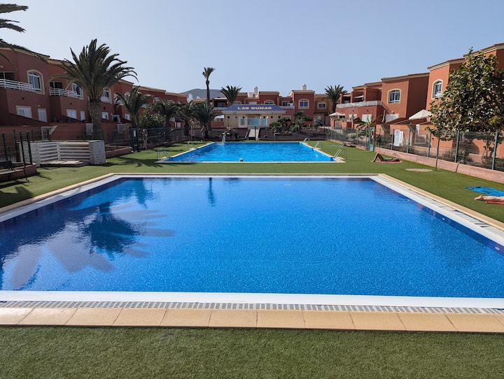 Casa Las Dunas 3 Bed Fibre Wifi Great Pool Complex - Corralejo