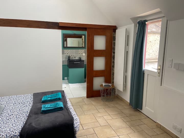 Chambre Familiale, à 2 Mn De La Plage Aménagée - Saint-Jouan-des-Guérets