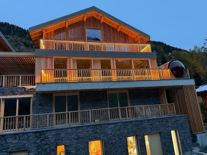 Huge Terraces, Hammam, Sauna, Jacuzzi, Ev Charger - Sainte-Foy-Tarentaise