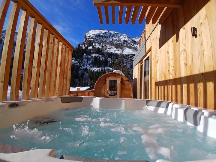 Hammam, Sauna, Jacuzzi, Recharge Ev, Proche Piste - Tignes