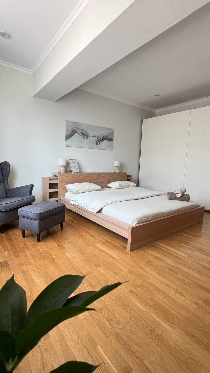 Modern 3 Bedroom Apartment With  Sea And City View - Baku