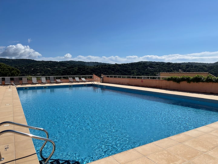 Coquet Et Confortable, Vue Mer, Tennis, Piscine... - Ramatuelle