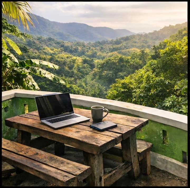 Mountain View Apartment - Bergblick - Nature Stay - Dominica