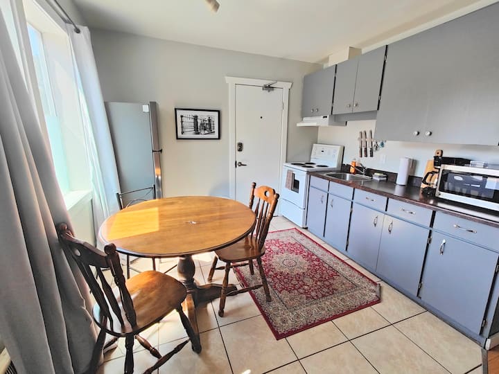 Walk Downtown! Cozy 1 Bd + Sofa Bed - Greater Sudbury