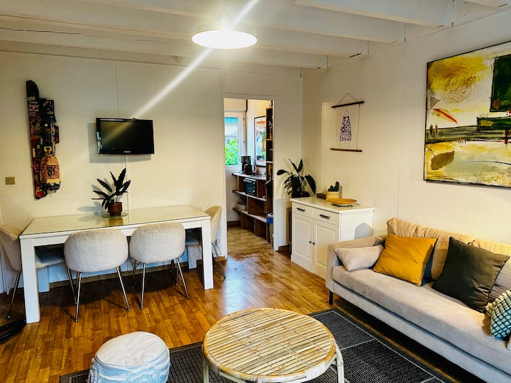 Maisonnette Surf, Piscine Et Lac - Soustons