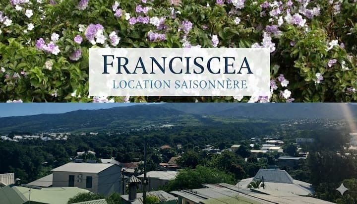Au Franciscéa ( 80 M2)  St Louis  ,2 éToiles - Réunion