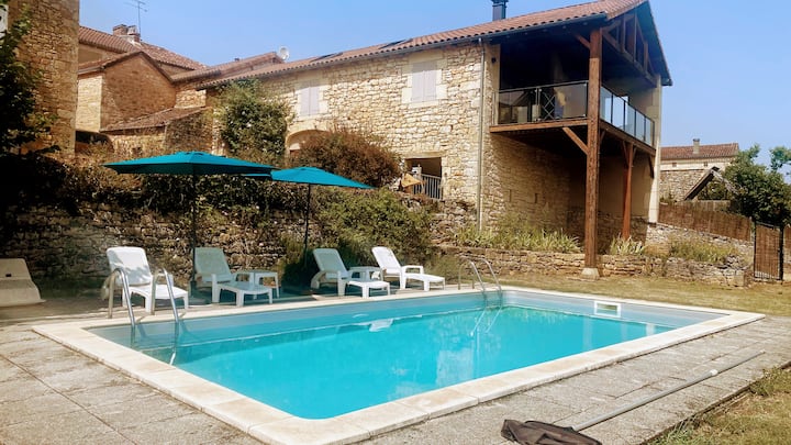 Ancient Stone Barn Luxury Renovation - Puy-l'Évêque