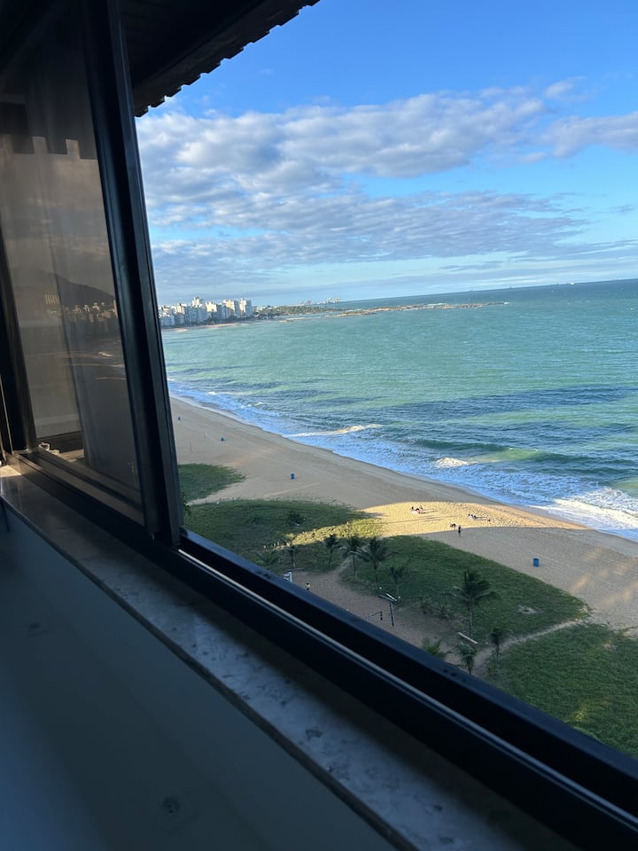 Lindo Apto Em Frente Para O Mar No Ed Pasárgada - Vila Velha