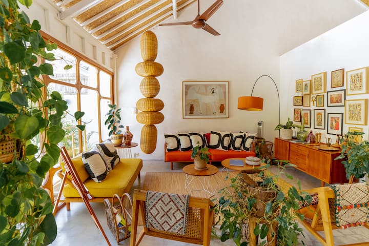 Designer Villa, Walk To Beach! Pvt Pool In Canggu - Bali