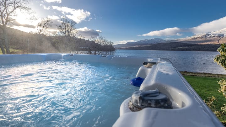 Ardeonaig Lodge With Hot Tub & Lochside Games Room - Loch Tay