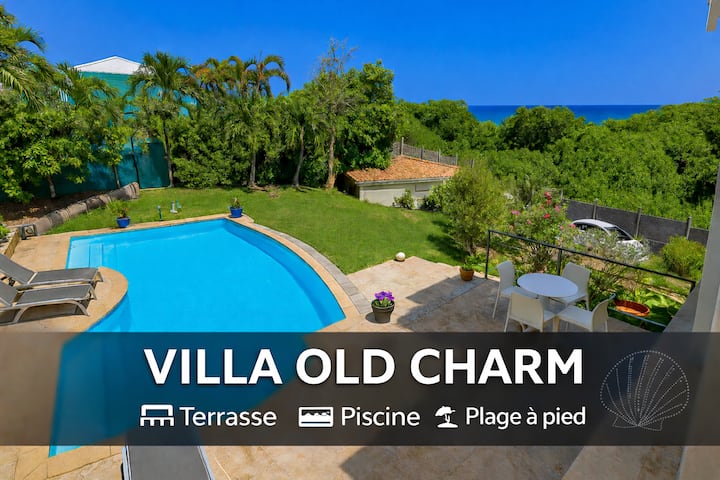 Villa Old Charm En Face De Petit Havre Et Piscine - Guadalupe