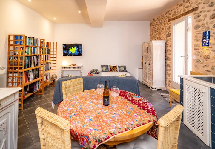 80 M² Huis ∙ 1 Slaapkamer ∙ 2 Gasten - Laroque-des-Albères