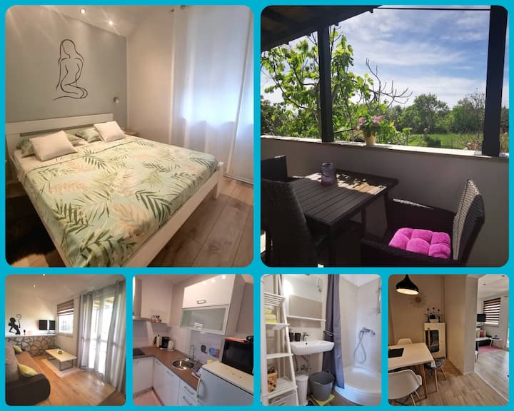 Apt"evelina4":free Parking,ac,wifi+balcony - Vrsar